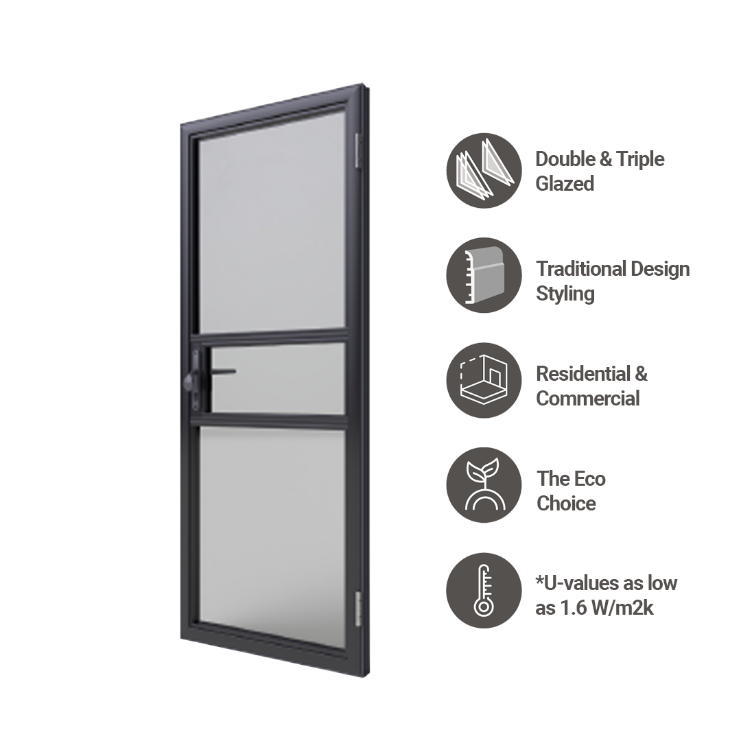 Legacy Slimline Doors, Partitions & Screens | Next Doors Ltd